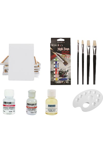 Südor Yağlı Boya Full Set 35 x 50 cm Tuval Südor Yağlı Boya Full Set 35 x 50 cm Tuval