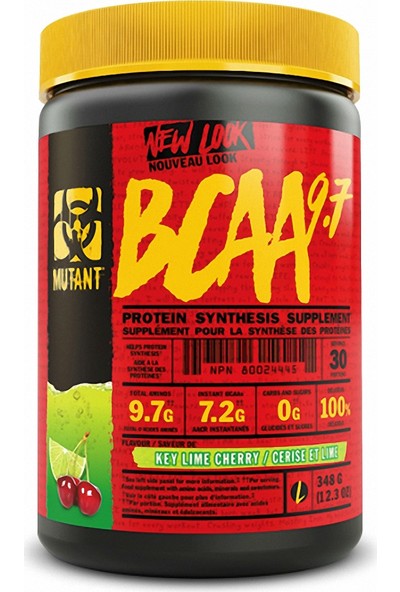 Mutant Bcaa Powder Limon Kiraz Aromalı 30 Servis Mutant Bcaa Powder Limon Kiraz Aromalı 30 Servis