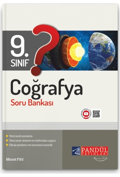 Pandül Yayınları 9. Sınıf Coğrafya Soru Bankası Pandül Yayınları 9. Sınıf Coğrafya Soru Bankası
