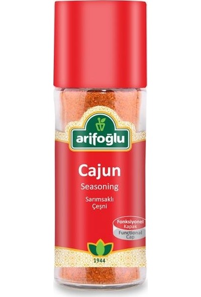 Arifoğlu Cam Şişe Cajun Baharatı 60g (Cam) Arifoğlu Cam Şişe Cajun Baharatı 60g (Cam)