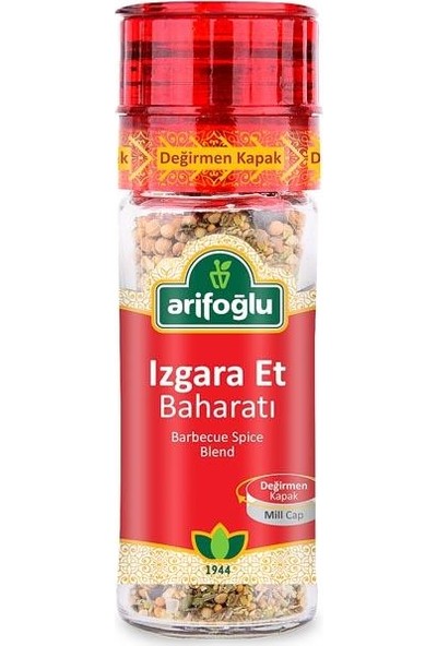 Arifoğlu Izgara Et Baharatı 40 gr (Değirmen Kapak) Arifoğlu Izgara Et Baharatı 40 gr (Değirmen Kapak)