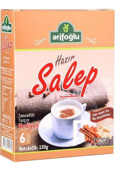 Arifoğlu Hazır Salep 6'lı 20 gr