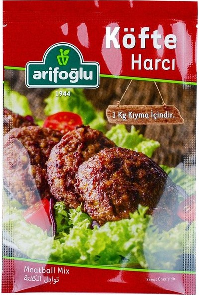 Arifoğlu Köfte Harcı 90 gr Arifoğlu Köfte Harcı 90 gr
