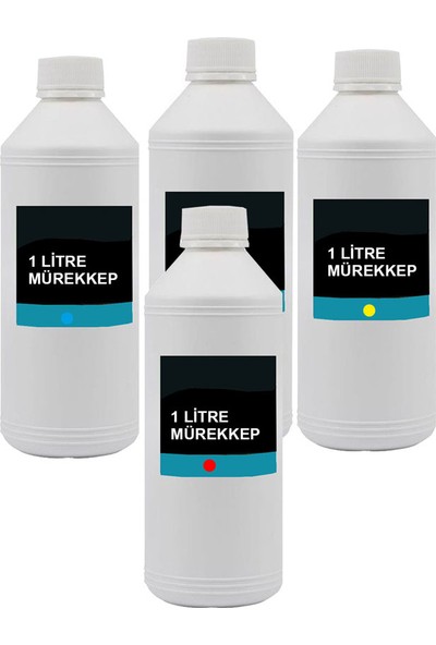İnkwell Brother DCP-T300 Uyumlu 1 Set 1lt 50000 Sayfa Renkli İnkwell Brother DCP-T300 Uyumlu 1 Set 1lt 50000 Sayfa Renkli