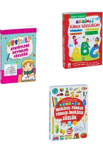 Ema Kitap Resimli Sözlük Seti Ema Kitap Resimli Sözlük Seti