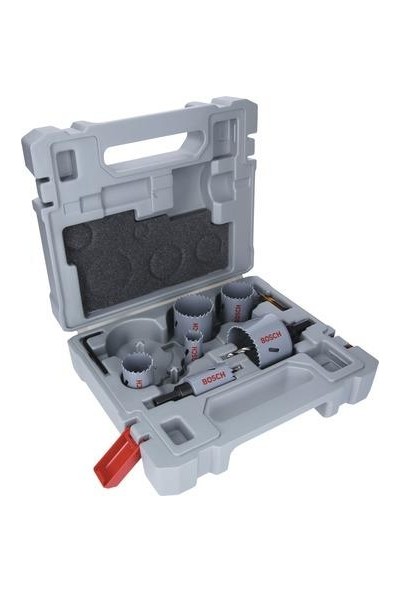 Bosch 10'lu Bimetal 22-64 mm Panç Delik Açma Seti 2607011477 Bosch 10'lu Bimetal 22-64 mm Panç Delik Açma Seti 2607011477