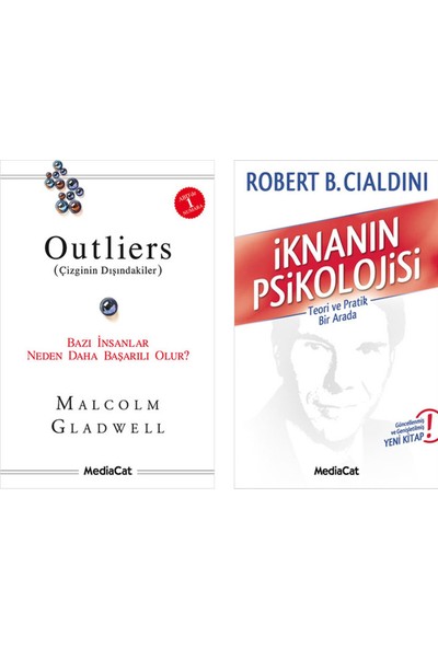 Iknanın Psikolojisi - Outliers (Çizginin Dışındakiler) - 2 Kitap Set - Malcolm Gladwell Iknanın Psikolojisi - Outliers (Çizginin Dışındakiler) - 2 Kitap Set - Malcolm Gladwell