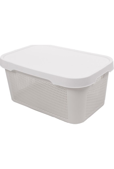 Qutu Q-Basket Çamaşır Sepeti 20 lt Beyaz Qutu Q-Basket Çamaşır Sepeti 20 lt Beyaz