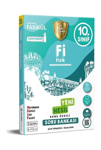 Soru Kalesi Yayınları 10. Sınıf Fizik Konu Özetli Soru Bankası
