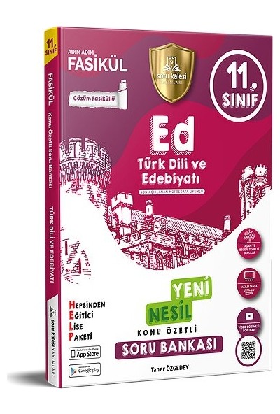 Soru Kalesi Yayınları 11. Sınıf Türk Dili ve Edebiyatı Konu Özetli Soru Bankası