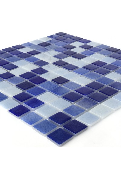 Orient Havuz Için 25X25 Cam Mozaik