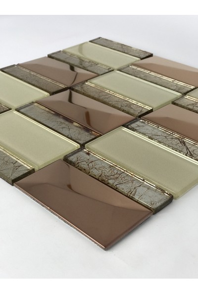 Orient Mutfak,banyo,zemin Için Beyaz Gri Desenli 48X98 Kristal Mozaik Orient Mutfak,banyo,zemin Için Beyaz Gri Desenli 48X98 Kristal Mozaik