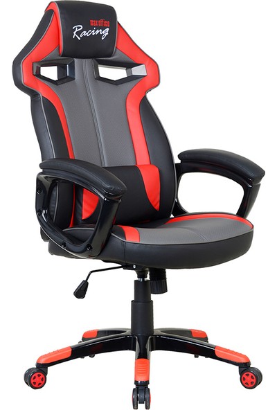 Adore Max Racing Combat Oyuncu Koltuğu-Siyah-Gri Adore Max Racing Combat Oyuncu Koltuğu-Siyah-Gri