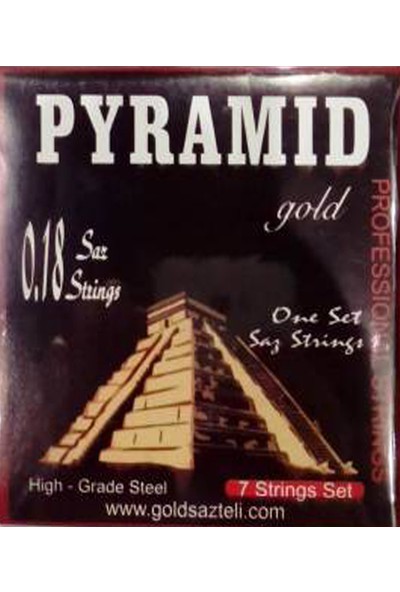 Arya Gold Pyramid 0,18 Kısa Sap Bağlama Teli Arya Gold Pyramid 0,18 Kısa Sap Bağlama Teli