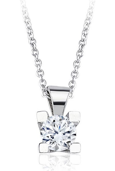 Pırlanta Merkezi 0.30 Ct. Pırlanta Tektaş Kolye