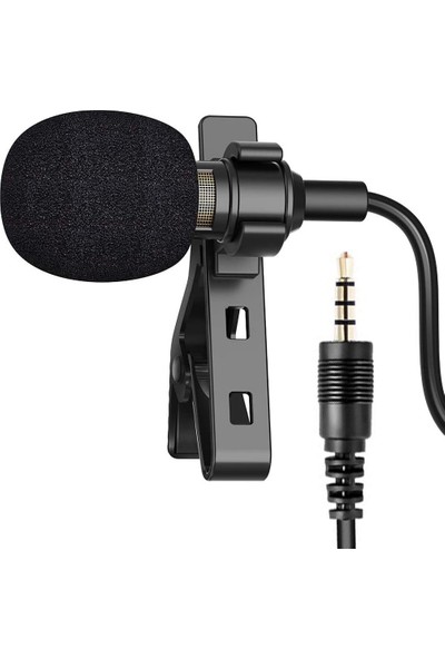 Recmic RC-V1SM Profesyonel Youtuber Kablolu Yaka Mikrofonu 2mt Recmic RC-V1SM Profesyonel Youtuber Kablolu Yaka Mikrofonu 2mt