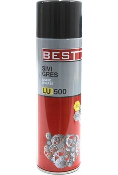Best Sprey Lu 500 Sıvı Gres 500 ml Best Sprey Lu 500 Sıvı Gres 500 ml