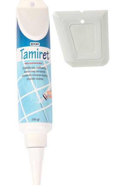 Tamiret Hazır Derz Dolgusu Siyah Renk 250 gr Tamiret Hazır Derz Dolgusu Siyah Renk 250 gr