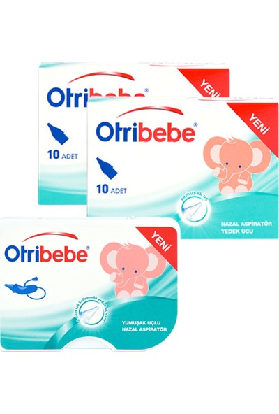 Otribebe Nazal Burun Aspiratörü + 20 Yedek Otribebe Nazal Burun Aspiratörü + 20 Yedek