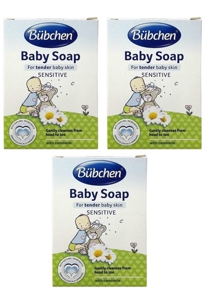 Bübchen Sabun 125 gr x 3 Adet