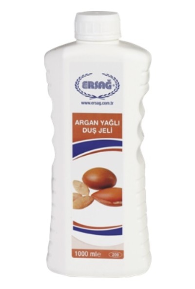 Ersağ Aparatlı Argan Yağlı Duş Jeli 1000 ml