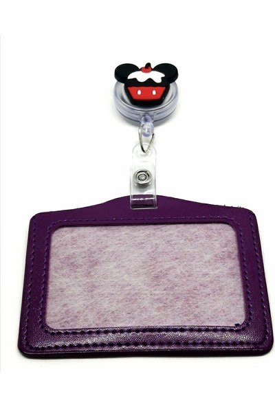 Ttoys Yoyolu Çekilebilir Yaka Kartı Tutucu ve Kartlık