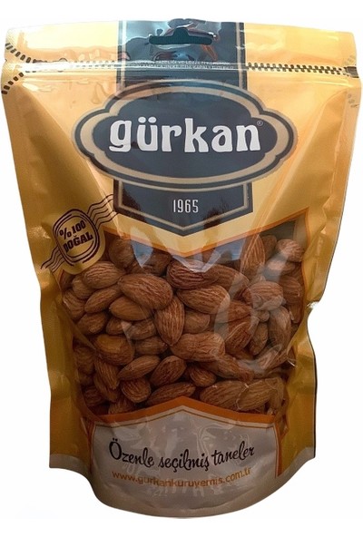 Gürkan Kuruyemiş Kavrulmuş Badem 500 gr Gürkan Kuruyemiş Kavrulmuş Badem 500 gr
