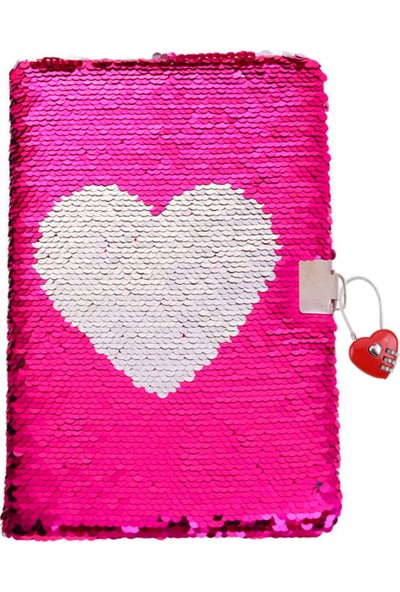 Gojoy Tech & Gifts Çift Taraflı Renk Değiştiren Pullu Çizgili Defter Kırmızı Kalpli Kilit Gojoy Tech & Gifts Çift Taraflı Renk Değiştiren Pullu Çizgili Defter Kırmızı Kalpli Kilit