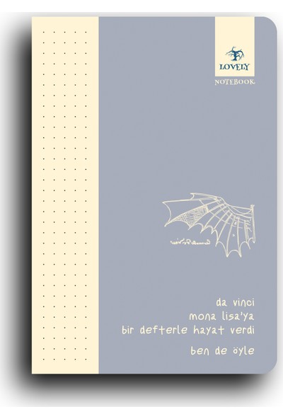 Lovely Book & Book Ben De Öyle Serisi Konsept Karton Kapak Defter 96 Sayfa Duman Mavisi Lovely Book & Book Ben De Öyle Serisi Konsept Karton Kapak Defter 96 Sayfa Duman Mavisi