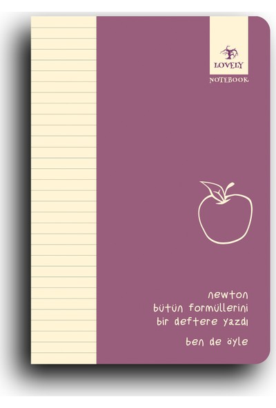 Lovely Book & Book Ben De Öyle Serisi Konsept Karton Kapak Defter 96 Sayfa Lavanta Lovely Book & Book Ben De Öyle Serisi Konsept Karton Kapak Defter 96 Sayfa Lavanta