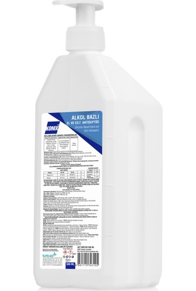 Konix 1 lt Dezenfektan Konix 1 lt Dezenfektan