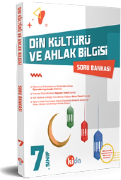 Kida Yayıncılık 7. Sınıf Din Kültürü ve Ahlak Bilgisi Soru Bankası Kida Yayıncılık 7. Sınıf Din Kültürü ve Ahlak Bilgisi Soru Bankası