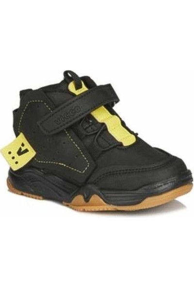 Vicco Omega 946.B20K.201 Erkek-Kız Çocuk Bot Siyah Sarı 22-25