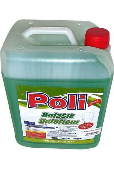 Poli Sıvı Bulaşık Deterjan 5 kg Poli Sıvı Bulaşık Deterjan 5 kg