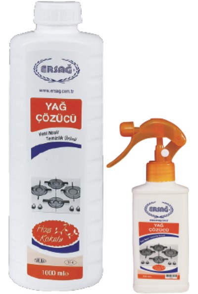 Ersağ - Aparatlı - Yağ Çözücü 1000 ml