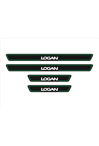 Ömr Dizayn Hediye Logan 4'lü Kapı Eşiği Oto Aksesuar