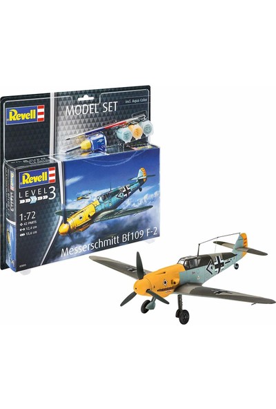 Revell Model Set Messerschmitt BF109 F Maket Revell Model Set Messerschmitt BF109 F Maket