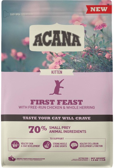 Acana First Feast Kitten Yavru Kedi Maması 1.8 kg
