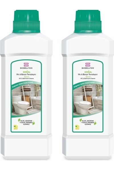 BioBellinda Doğal Wc ve Banyo Temizleyici x 2