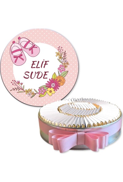 Valonia Dila Çikolata Kız Bebek Çikolatası (100 Madlen)