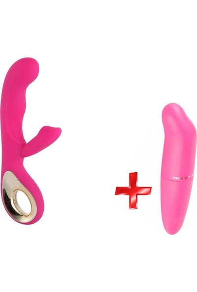 Rosyland G-Spot ve Klitoris Uyarıcı 10 Titreşim Modlu Vibratör +G-Noktası Vibratör Rosyland G-Spot ve Klitoris Uyarıcı 10 Titreşim Modlu Vibratör +G-Noktası Vibratör