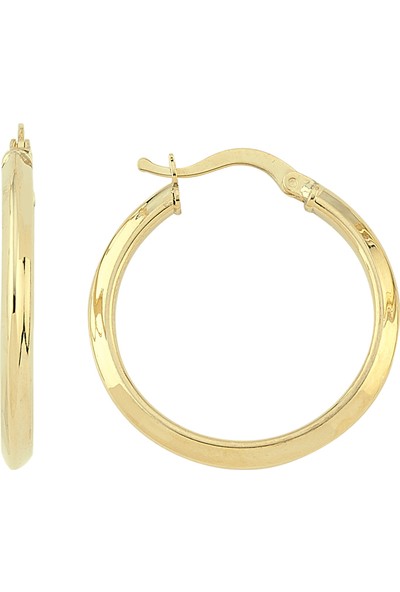 Kuyucu Altın Özgürlük Çemberi Kalemli Küpe 25 Mm-2.4 mm Kuyucu Altın Özgürlük Çemberi Kalemli Küpe 25 Mm-2.4 mm