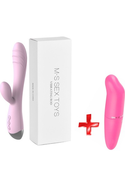 Rosyland 10 Modlu Su Geçirmez Şarj Edilebilir G-Spot ve Klitorise Özel Vibratör+G-Noktası Vibratör Rosyland 10 Modlu Su Geçirmez Şarj Edilebilir G-Spot ve Klitorise Özel Vibratör+G-Noktası Vibratör