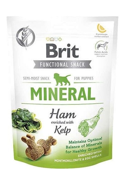 Brit Care Puppy Mineral Jambon ve Deniz Yosunlu Köpek Ödülü 150 gr Brit Care Puppy Mineral Jambon ve Deniz Yosunlu Köpek Ödülü 150 gr