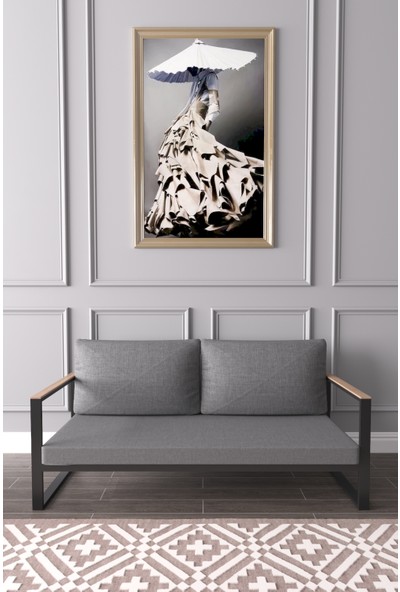 Evdemo Kobalt Ikili Kanepe Gri