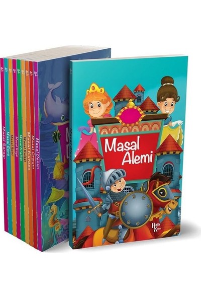 Dikkat ve Zeka Geliştirici Masal Kitapları Seti (10 Kitap) Dikkat ve Zeka Geliştirici Masal Kitapları Seti (10 Kitap)