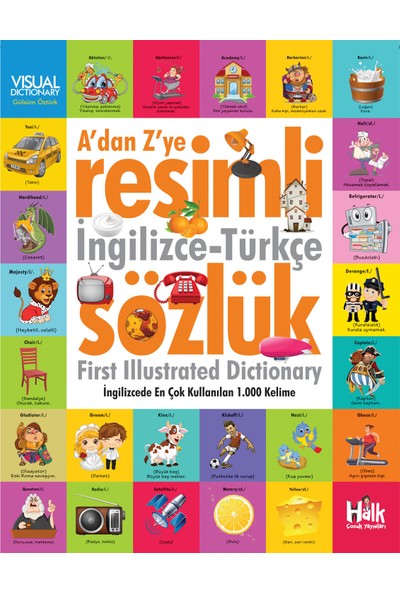 A'dan Z'ye Resimli Ingilizce - Türkçe Sözlük