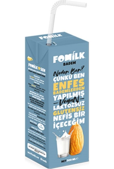 Fomilk Badem Sütü 200 ml