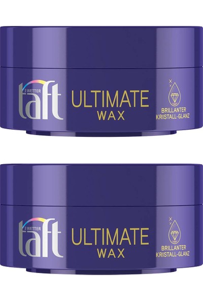 Taft Ultımate Wax 75 ml x 2 Adet