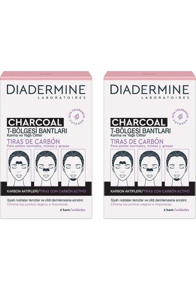 Dıadermıne Kömürlü T Bölgesi Bantları x 2 Adet